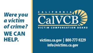For Law Enforcement - CA Victim Compensation Board